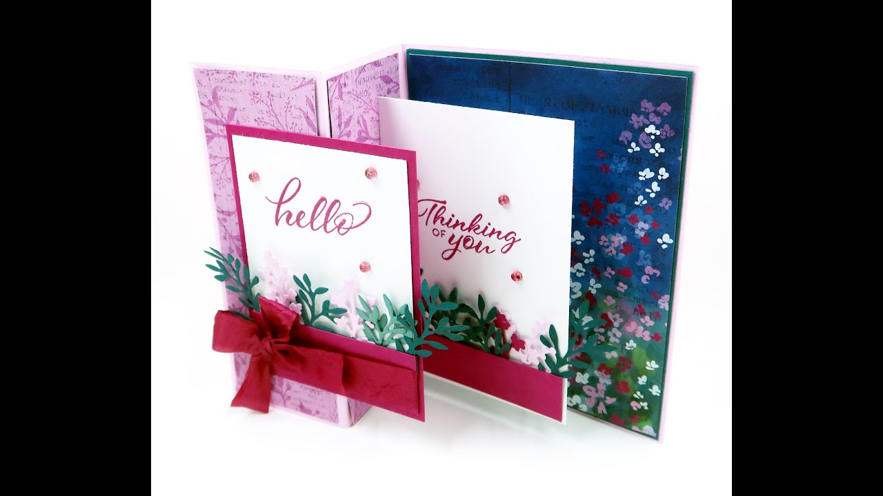 Double Decker Card Assembly - YouTube