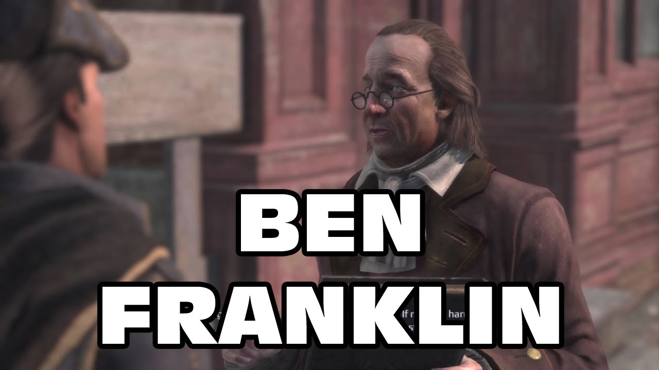 Assassin's Creed 3 - Meeting Ben Franklin - YouTube