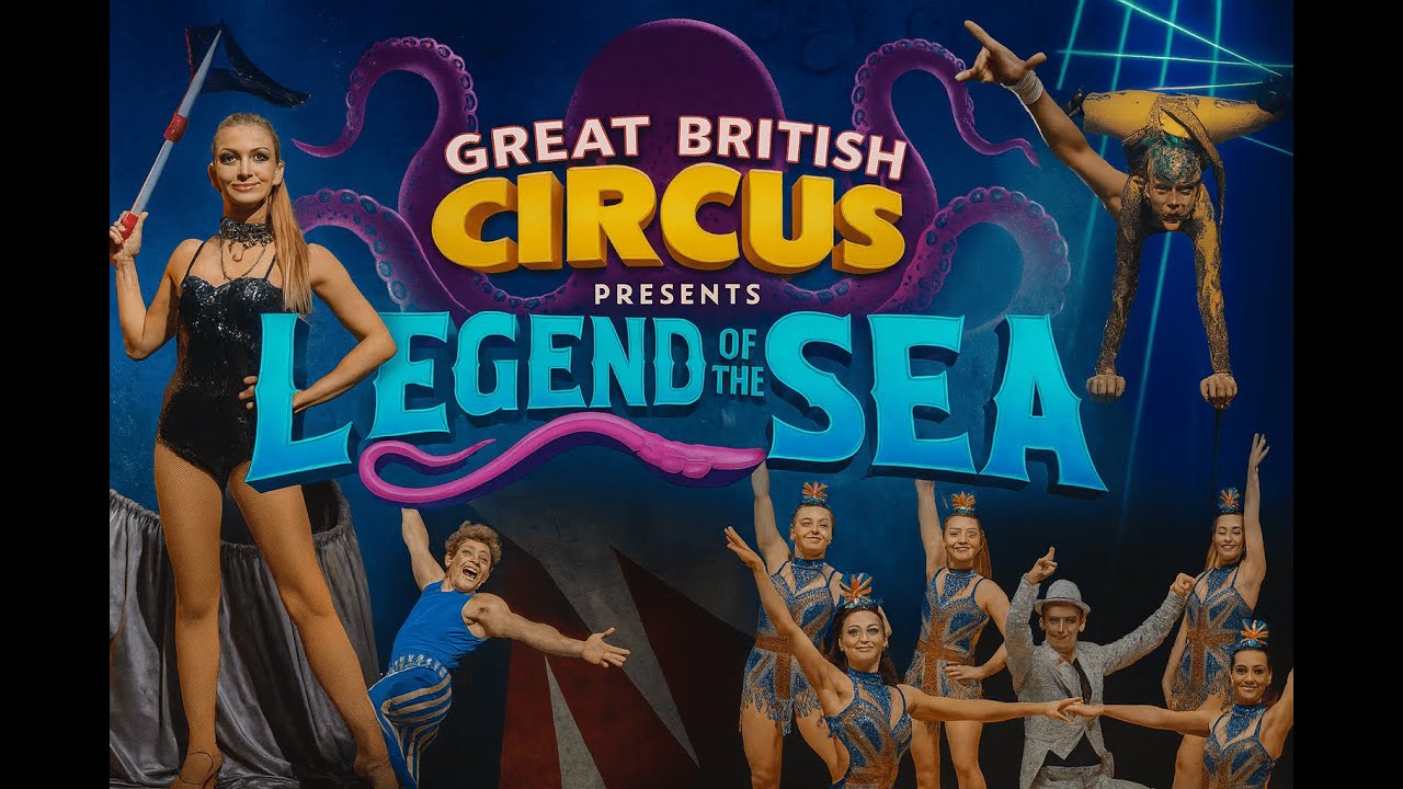Best of Great British Circus 2025 – Legends of the Sea in 8 Mins - YouTube