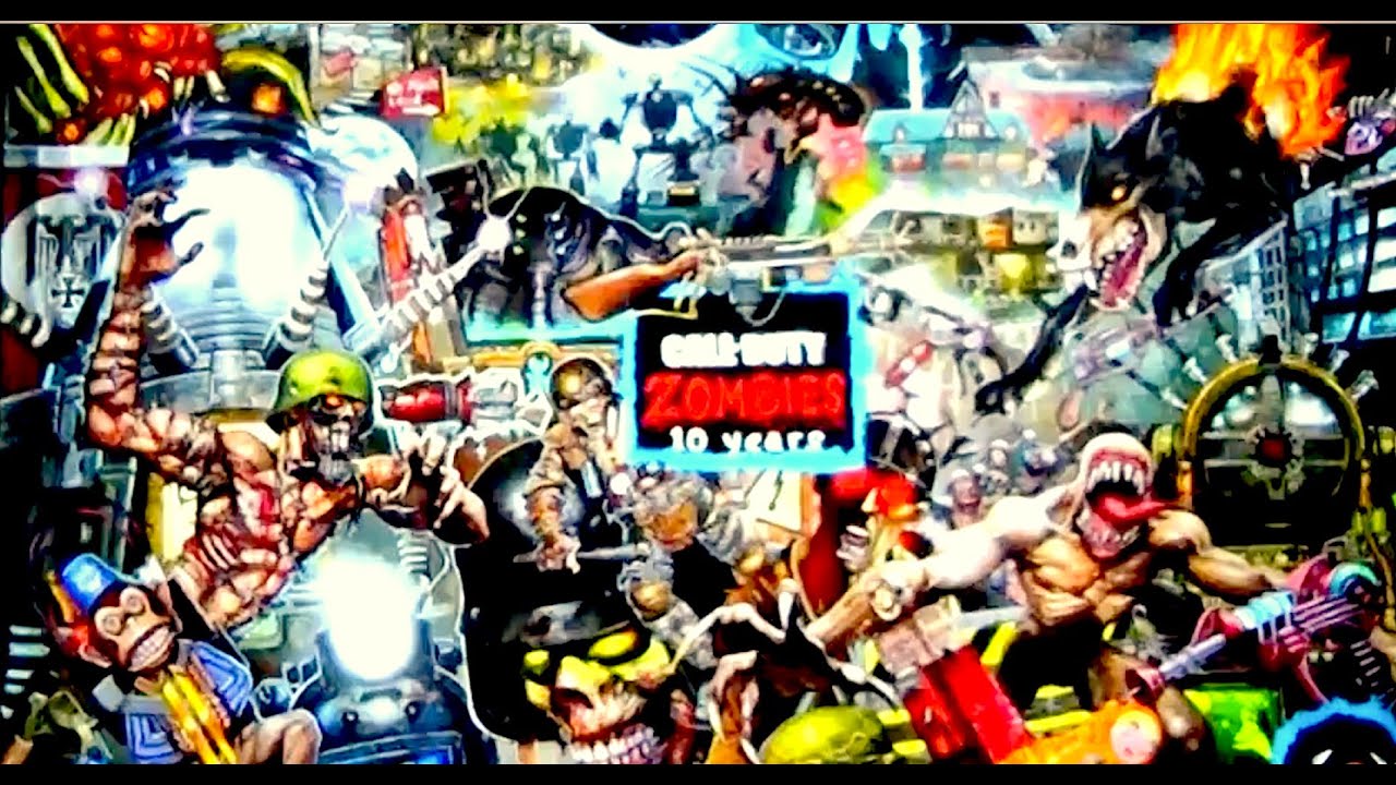 10th Year Anniversary Of Call Of Duty Black Ops Zombies At Comic Con ...