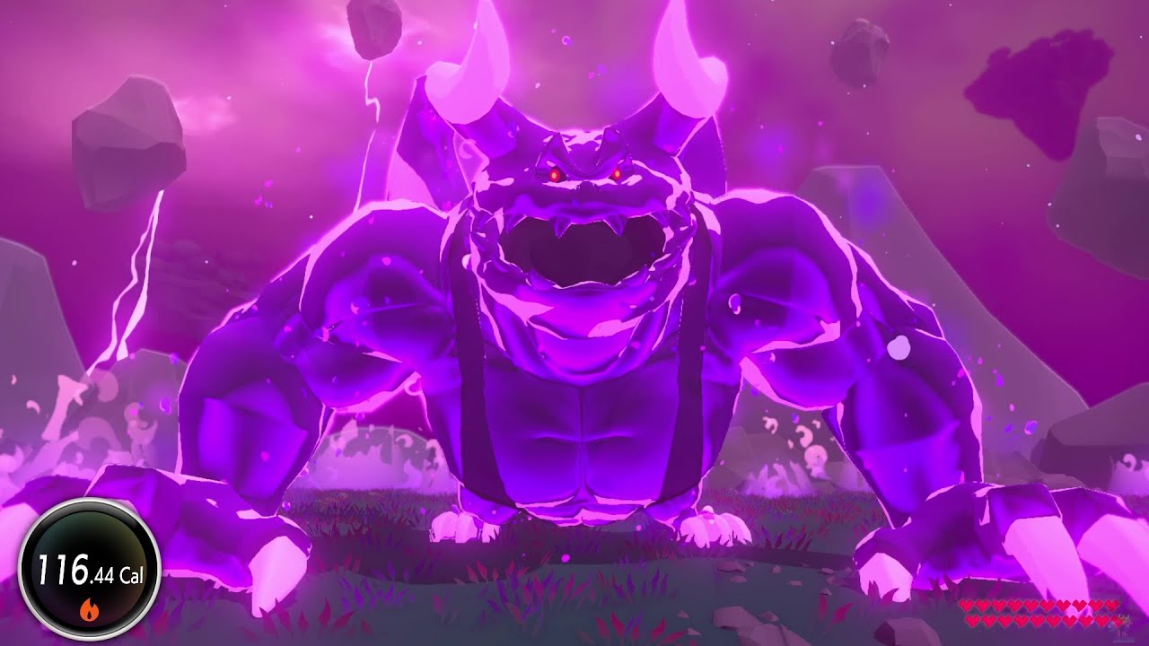 Ring Fit Adventure (Master Fitness) 109- TRUE Final Boss (Intensity 30 ...