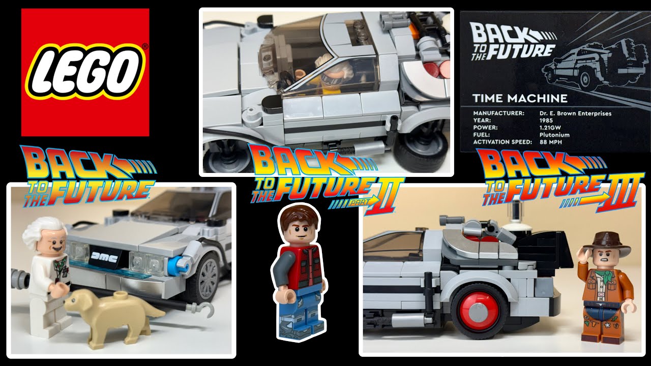 Back to the Future meets LEGO Speed Champions! - YouTube