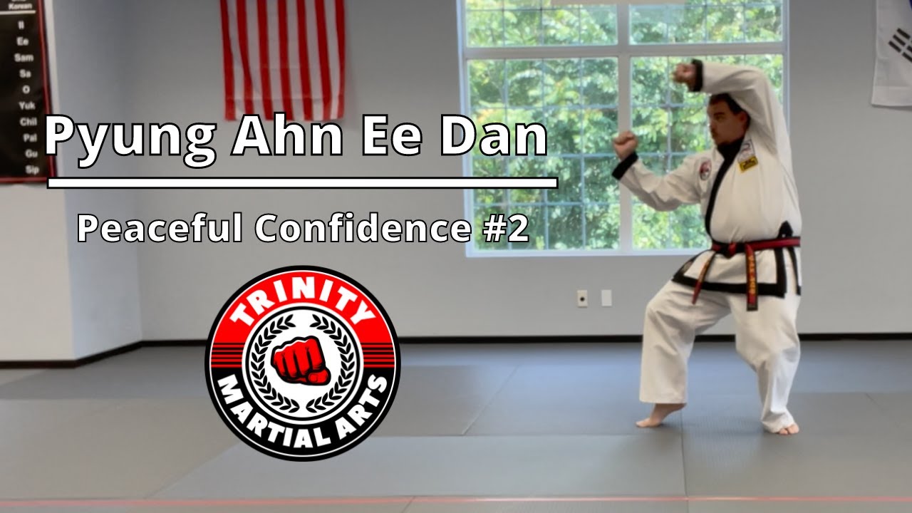 Pyung Ahn Ee Dan | Trinity Martial Arts - YouTube