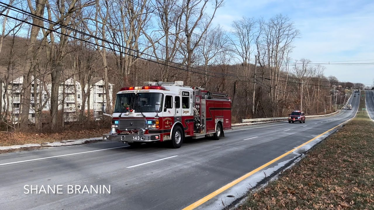 MTFD Engine 143 31-4-75 & Safety Officer 109 71-8-69 Responding 1/12/22 ...