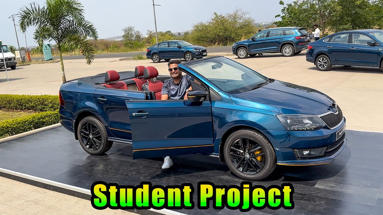 Ye car students nai banai hai - Skoda rapid convertible cabriolet built ...