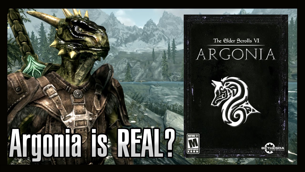 Elder Scrolls 6 News - Bethesda PATENTED Argonia? - YouTube
