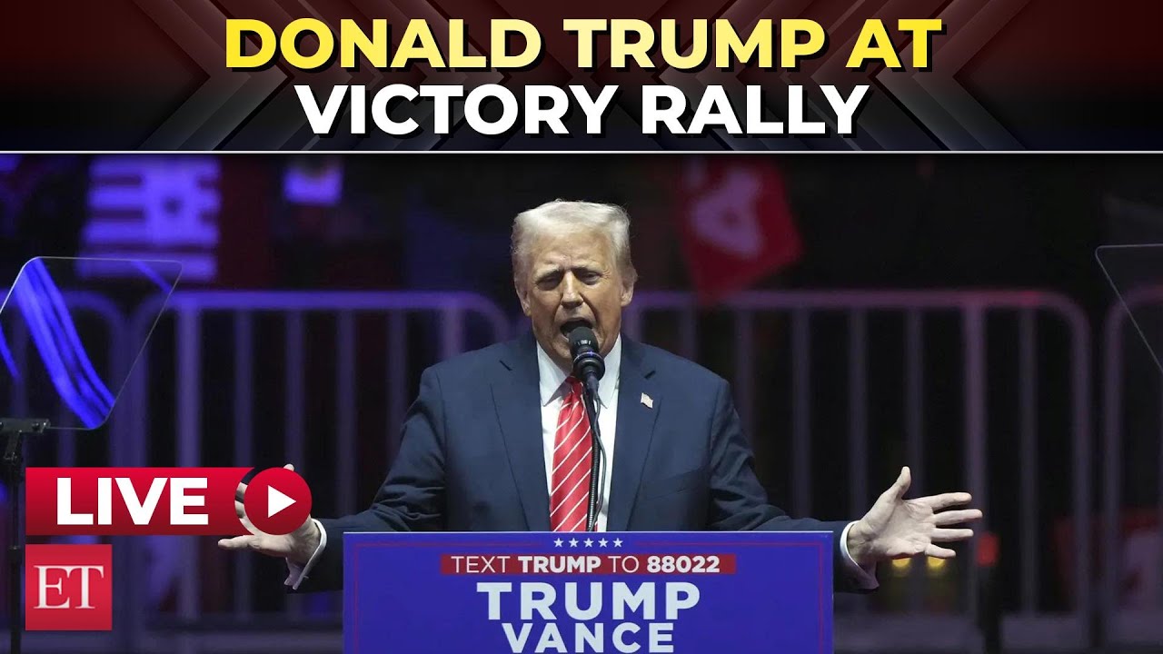 LIVE | US President-elect Donald Trump addresses victory rally in ...