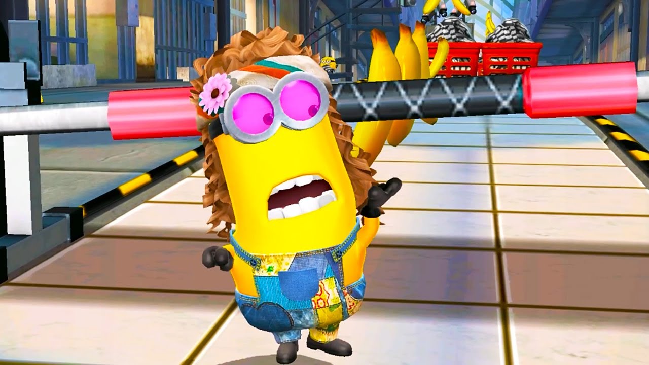 Hippie Kevin minion Joins Poppy's First Heist in Minion rush ...
