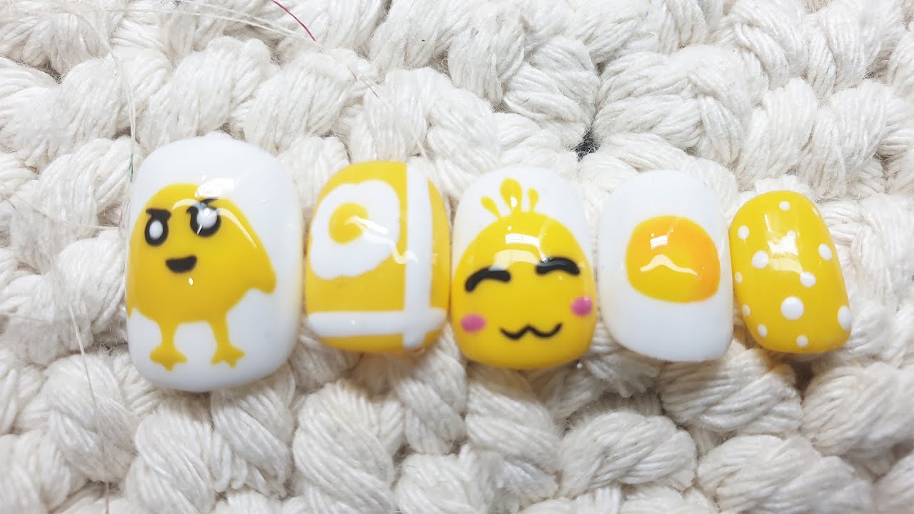 Roman Harper Roberta Robbins - Cute Baby Chicken Nail Art - YouTube
