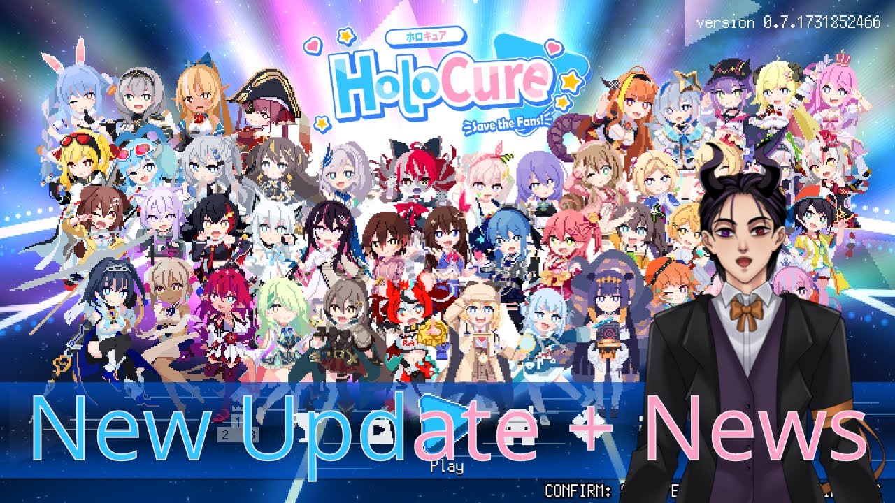 【HOLOCURE】 Update 0.7 is Out & Possible Channel Surprise! - YouTube