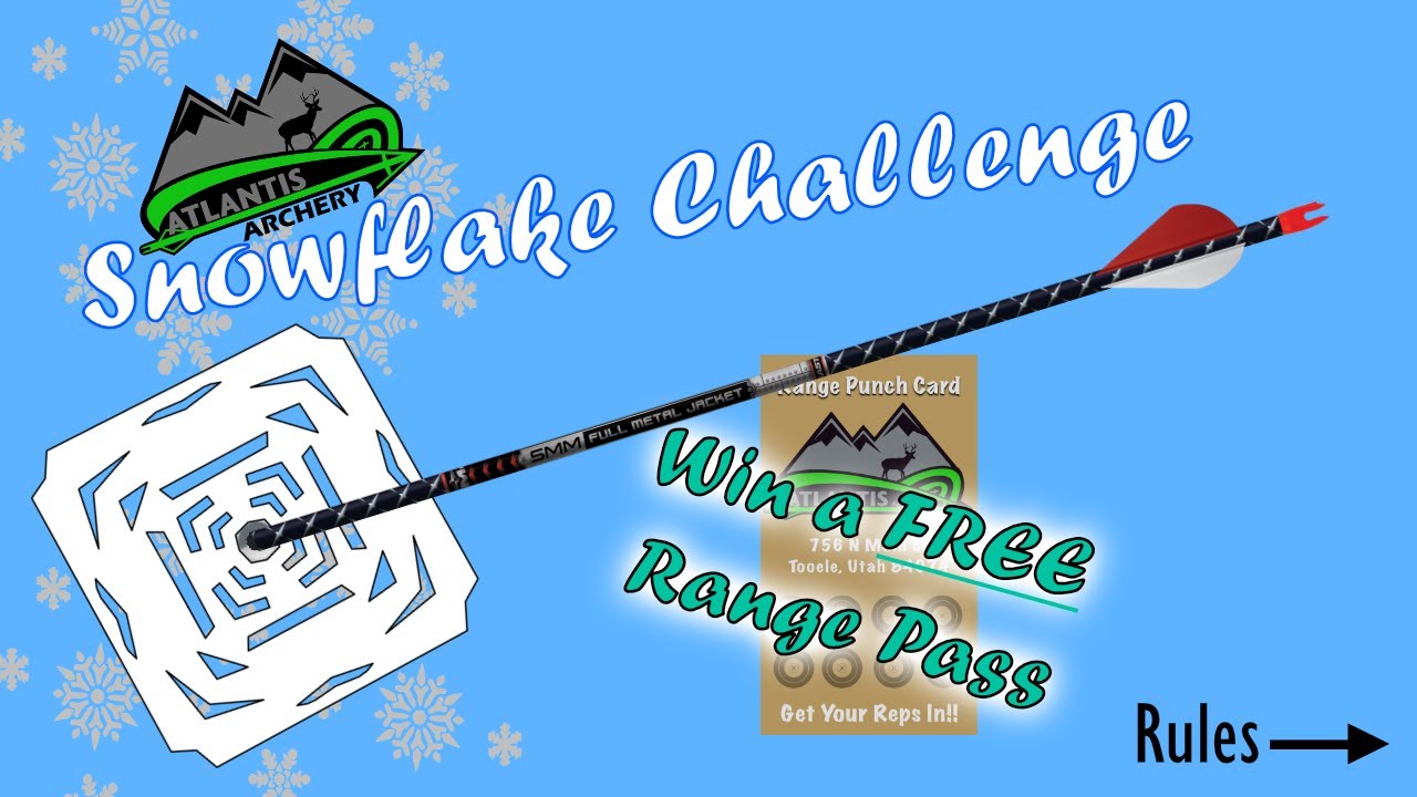 Archery Snowflake Challenge - YouTube