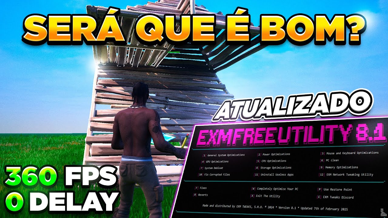 ESSE OTIMIZADOR PODE AUMENTAR SEU FPS E REDUZIR INPUTLAG EM JOGOS ...