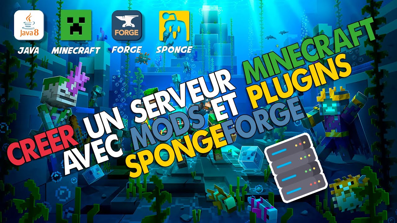 Créer un serveur SpongeForge (Mods + Plugins) jusqu'à 1.16.5 - YouTube