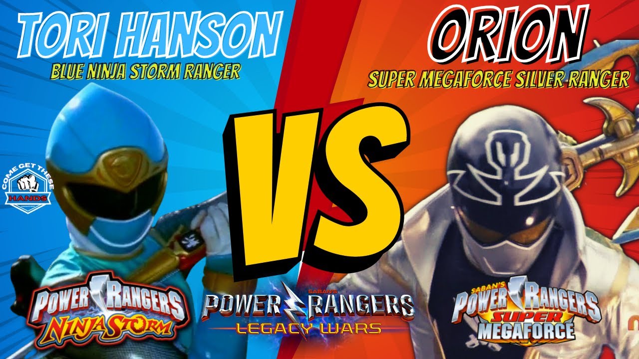 Power Rangers Legacy Wars | Blue Ninja Storm Ranger Tori Hanson Vs ...