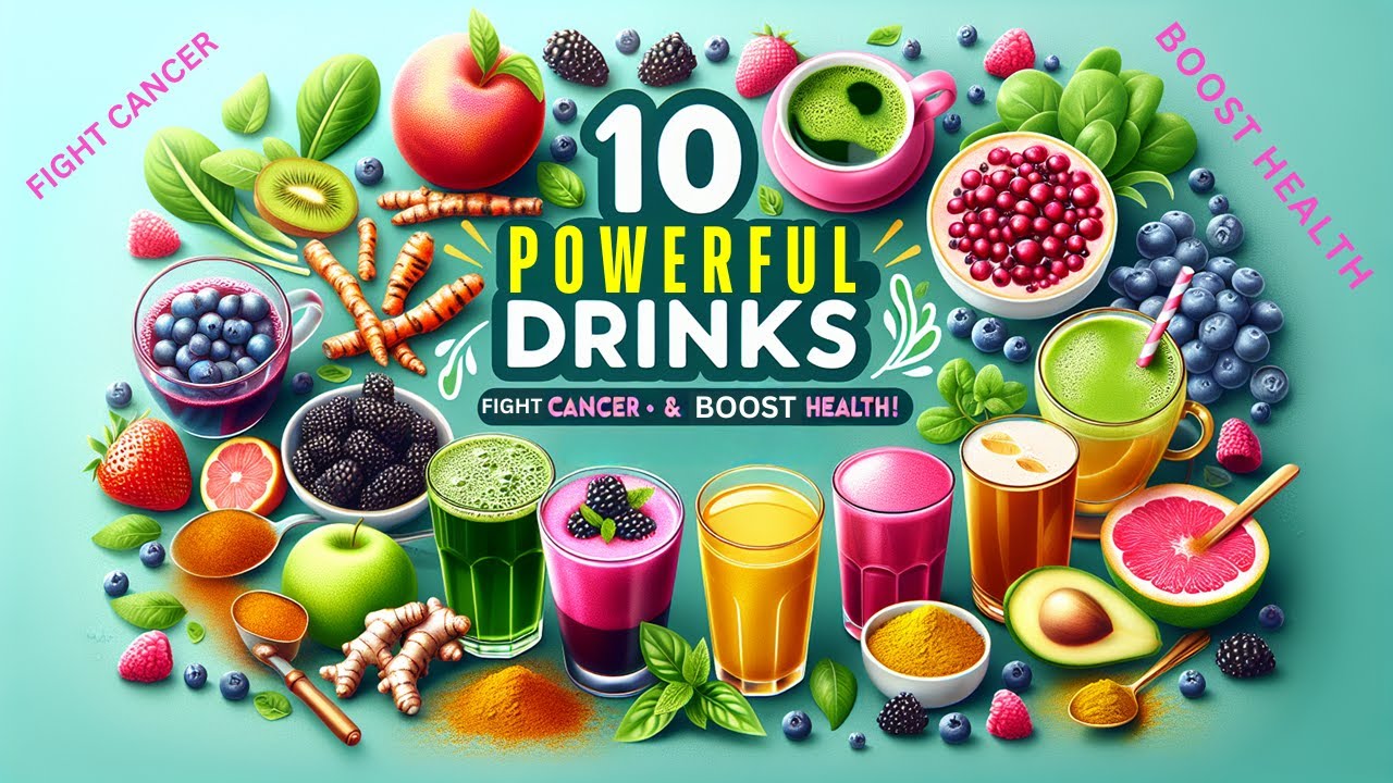 10 Powerful Drinks To Fight Cancer & Boost Overall Health! - YouTube