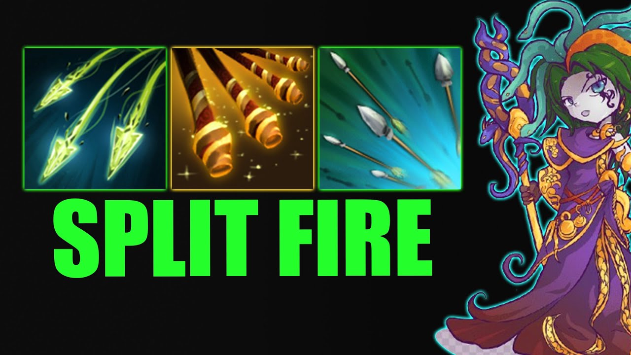 Split Fire SPLIT SHOT + FOCUS FIRE | Ability Draft - YouTube