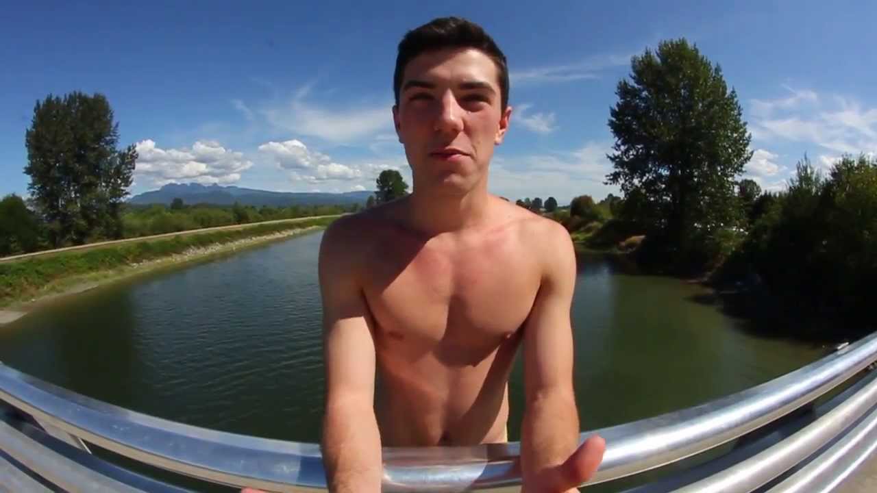 First Ever Backflip - 30 FOOT BRIDGE - YouTube