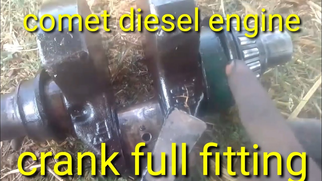 Comet Kirloskar diesel engine full repairing,budhvilas - YouTube