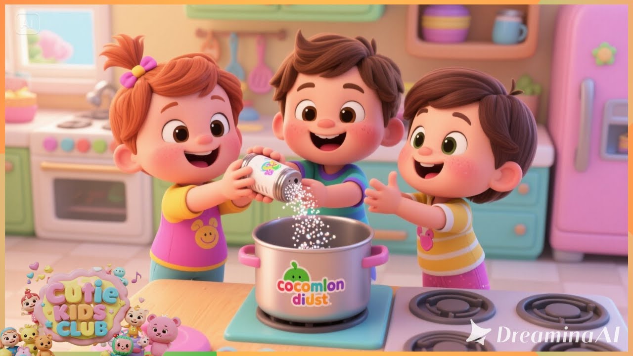 🥦 Cooking Dinner Song for Kids | Fun Recipe Rhyme 🎶🍲 - YouTube