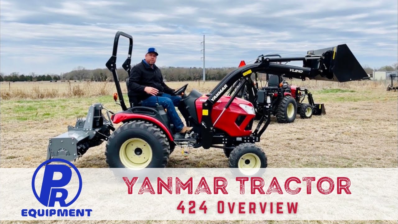 Yanmar 424 Tractors - Our most popular 25hp tractor!!! - YouTube