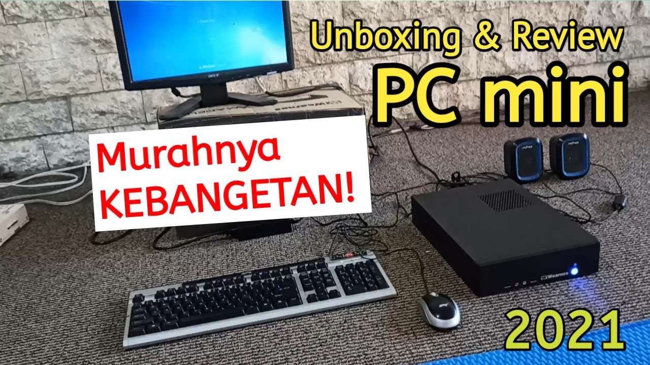 Unboxing dan Review PC Mini Murah Wearnes Amadeus SSD Tahun 2021 - YouTube