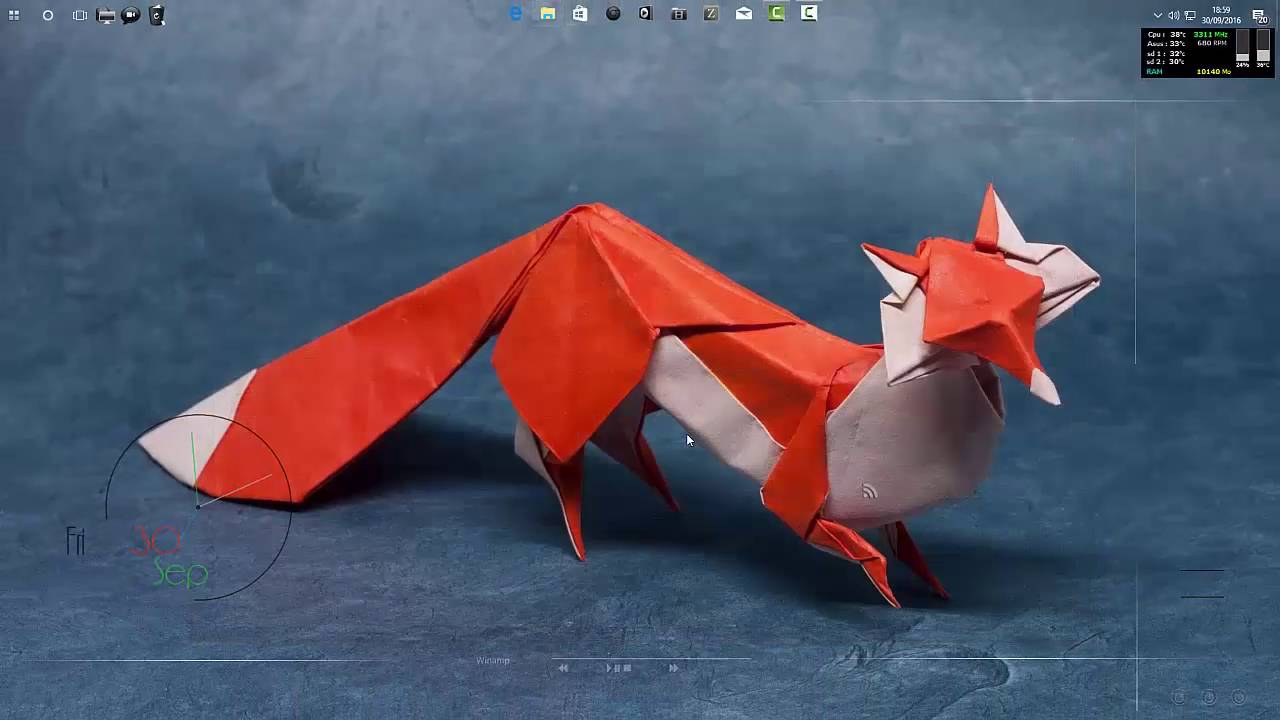 Windows 10 anniversaire 1607: Les themes visuels - YouTube