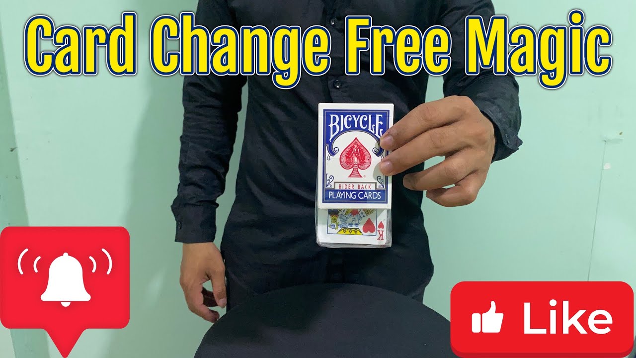 Free Magic Tutorial Card Change in box - YouTube