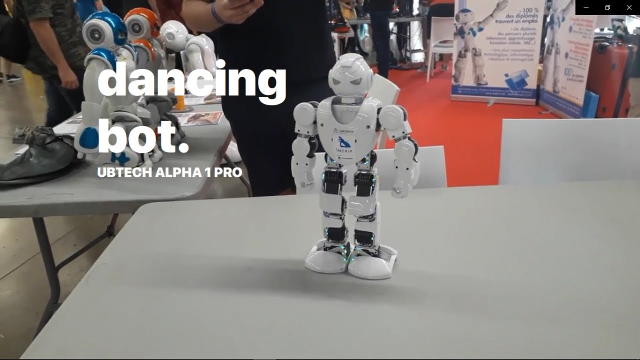DANCING BOT (Ubtech Alpha 1 demo) [Original] - YouTube