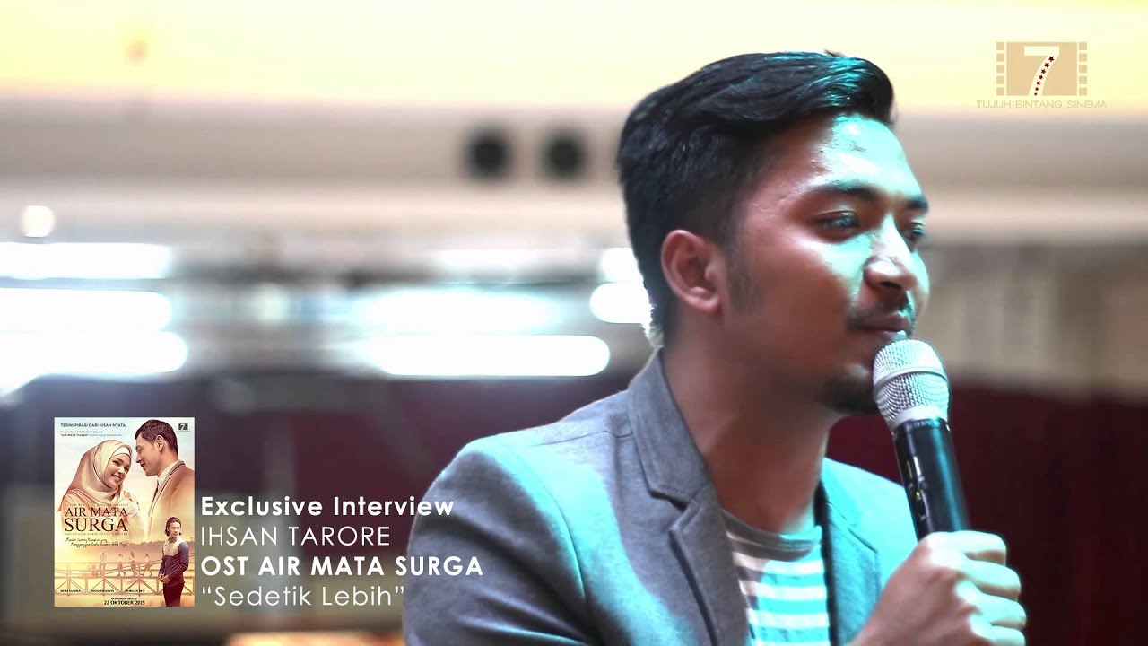 Exclusive Interview Ihsan Tarore - OST Air Mata Surga - YouTube