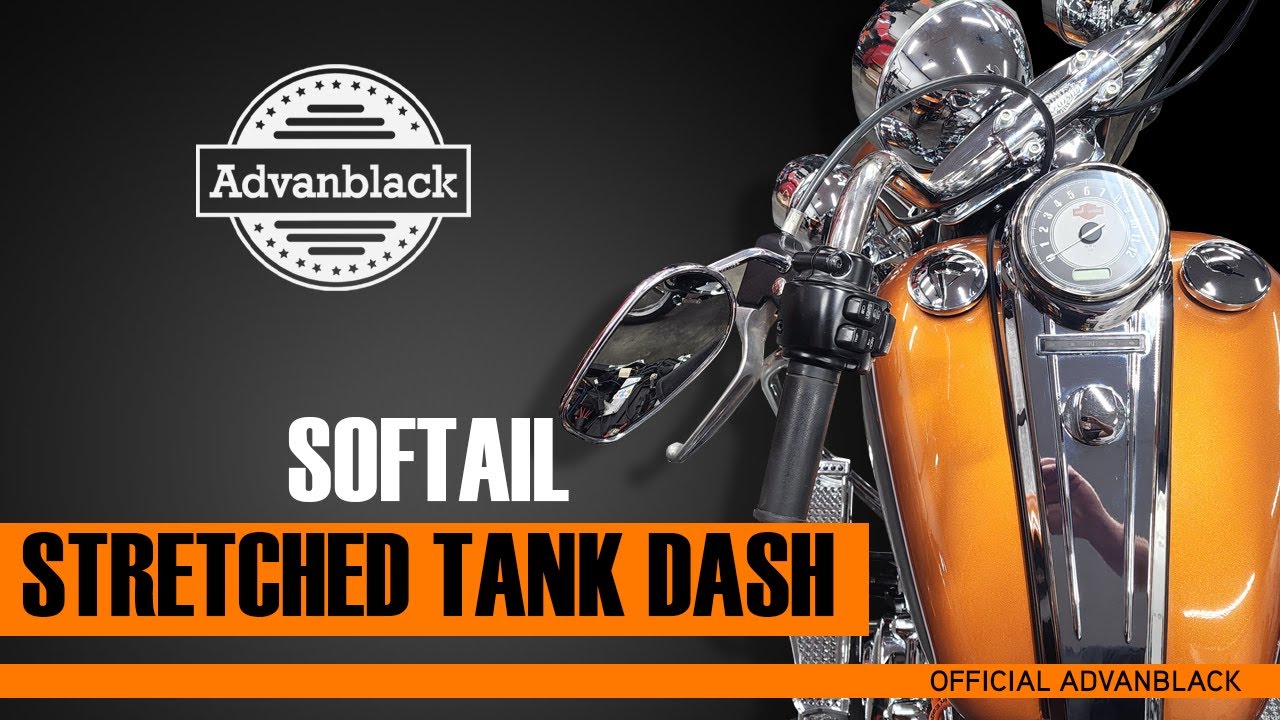 AdvanblackSoftail Full Length Tank Dash - YouTube