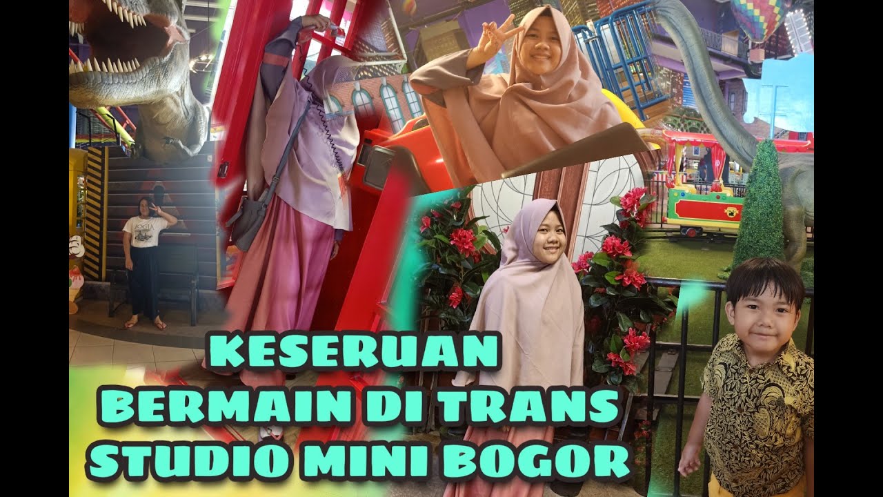 KESERUAN BERMAIN DI TRANS STUDIO MINI BOGOR!!! #18 - YouTube