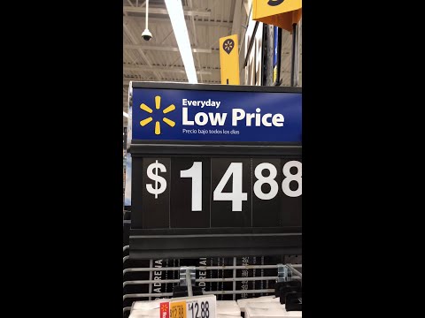 Rollback VS Regular tags at Walmart - YouTube