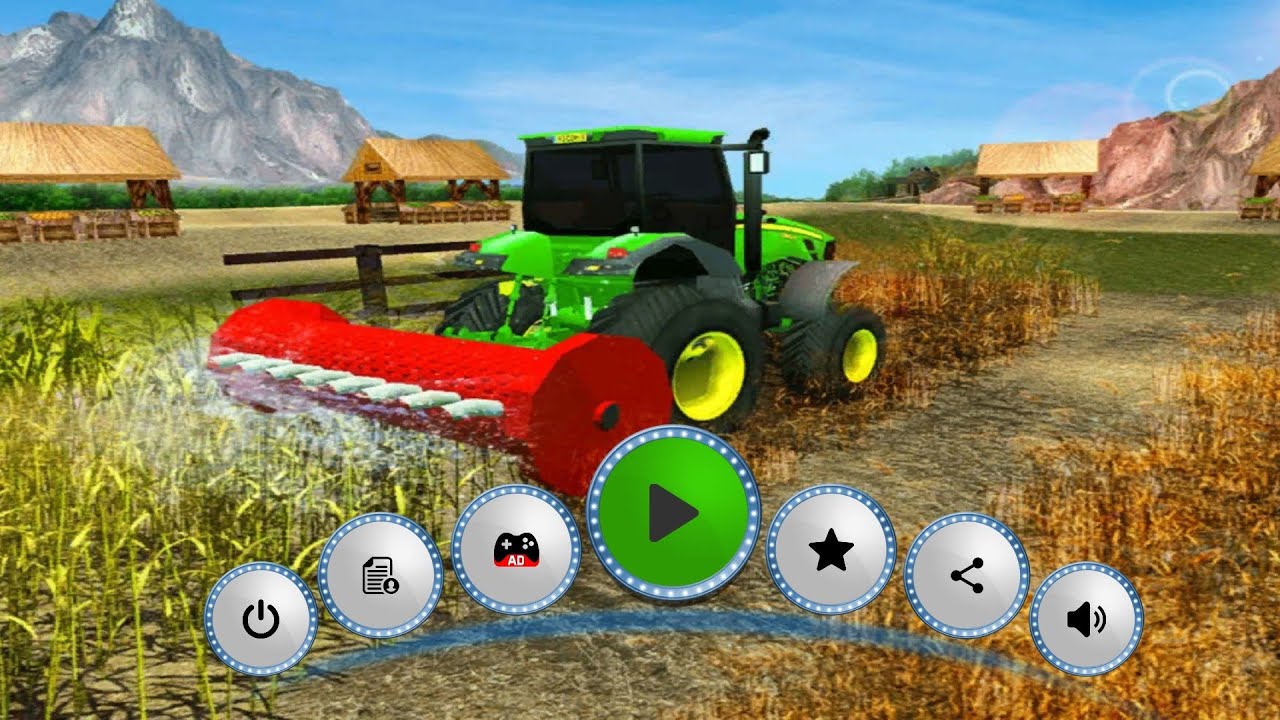 Tractor 🚜 Farming Android mobile games play pat. 1 - YouTube