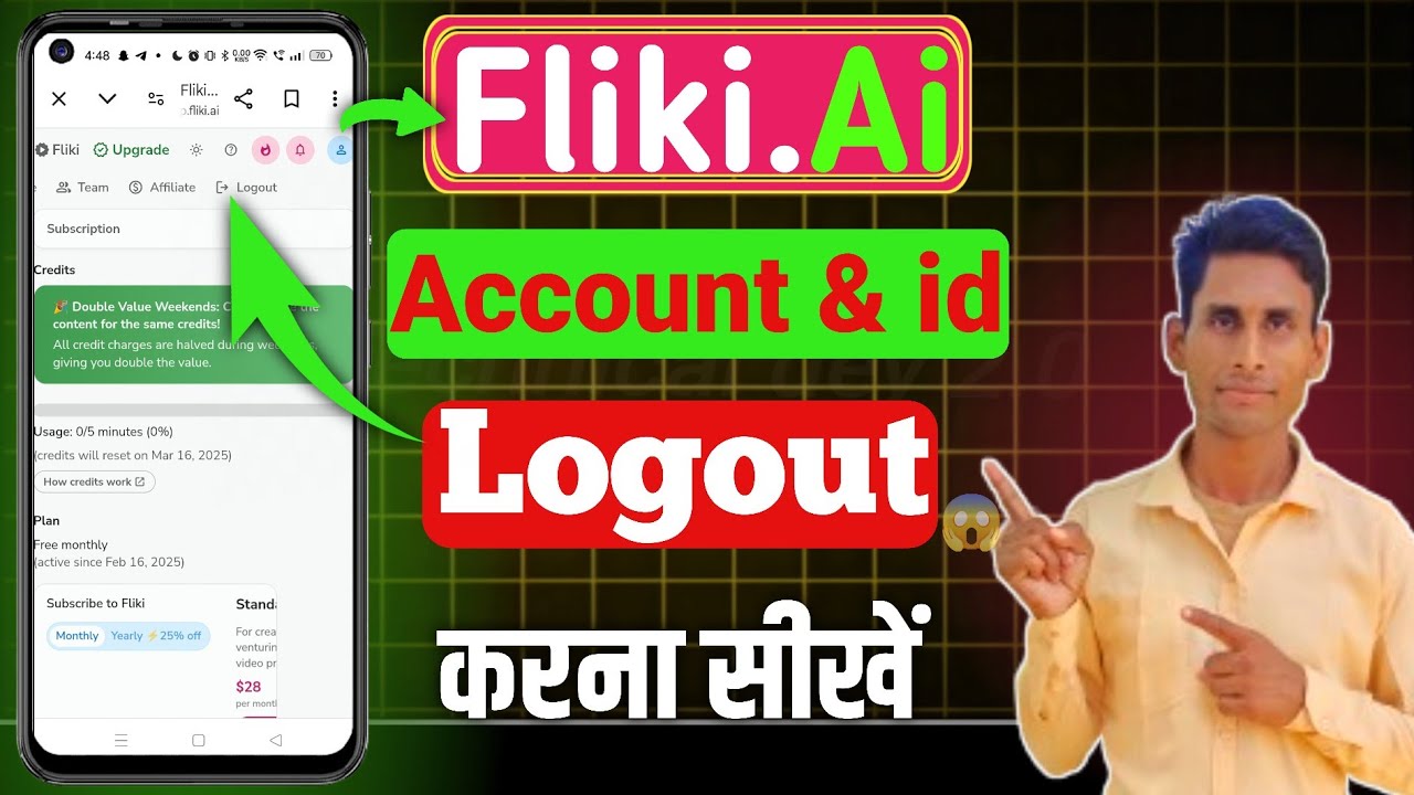 filki account id kaise log out kare | how to logout filki ai account id ...