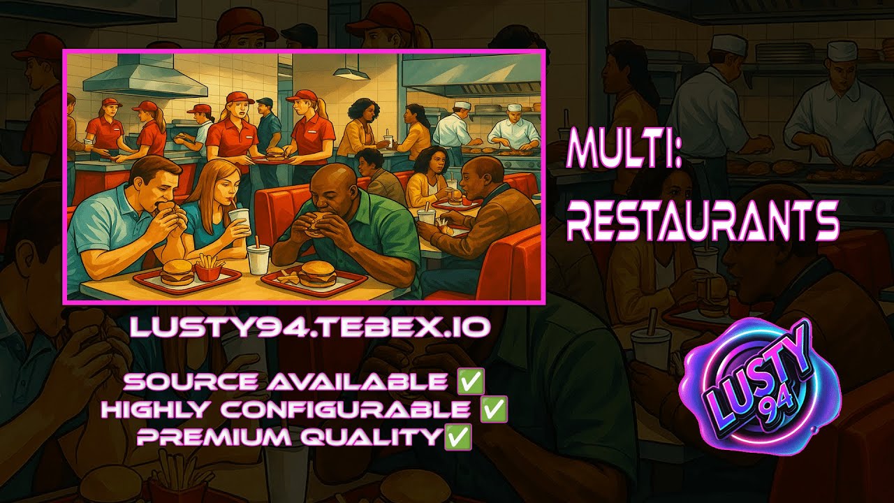 Multi: Restaurants Preview | Fully Modular Restaurant System ...