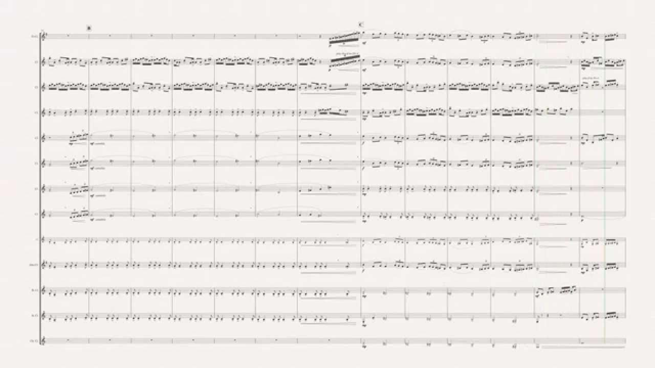 Stemming + for Clarinet Choir (sample score) - YouTube