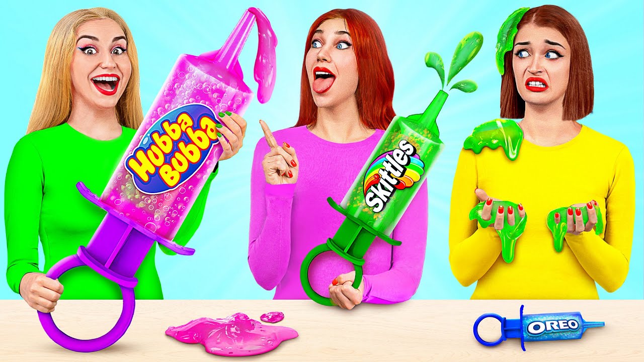 Big, Medium and Small Plate Challenge | Funny Food Situations by Multi ...