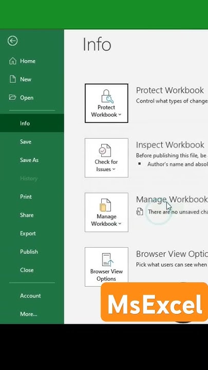 Computer Knowledge for Beginners. Give the password Excel file - YouTube