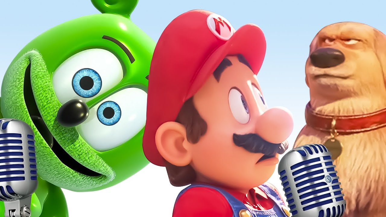 The Super Mario Bros. Movie Mario x Luigi - Gummy Bear Meme Song (COVER ...