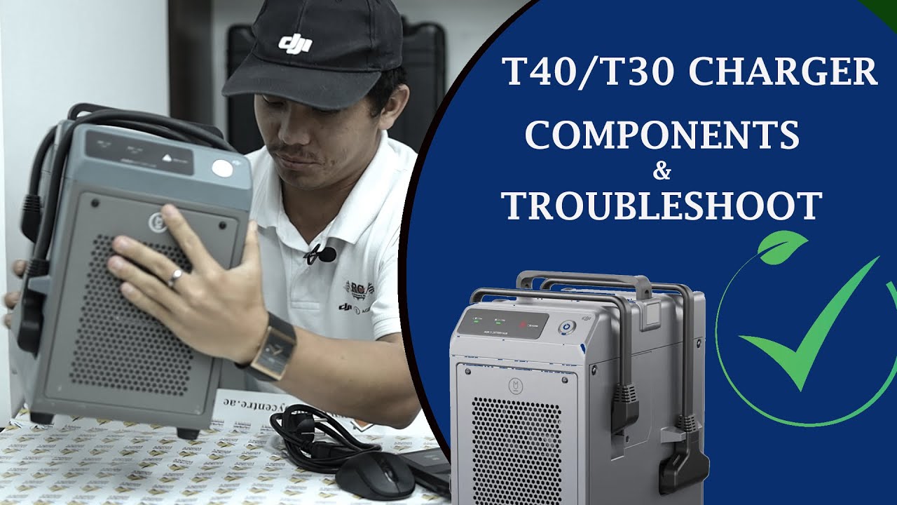 DJI Agras T40/T30 Charger components | Troubleshoot lAfter sale service ...