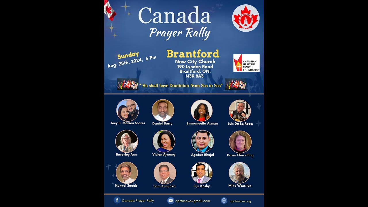Canada Prayer Rally - YouTube