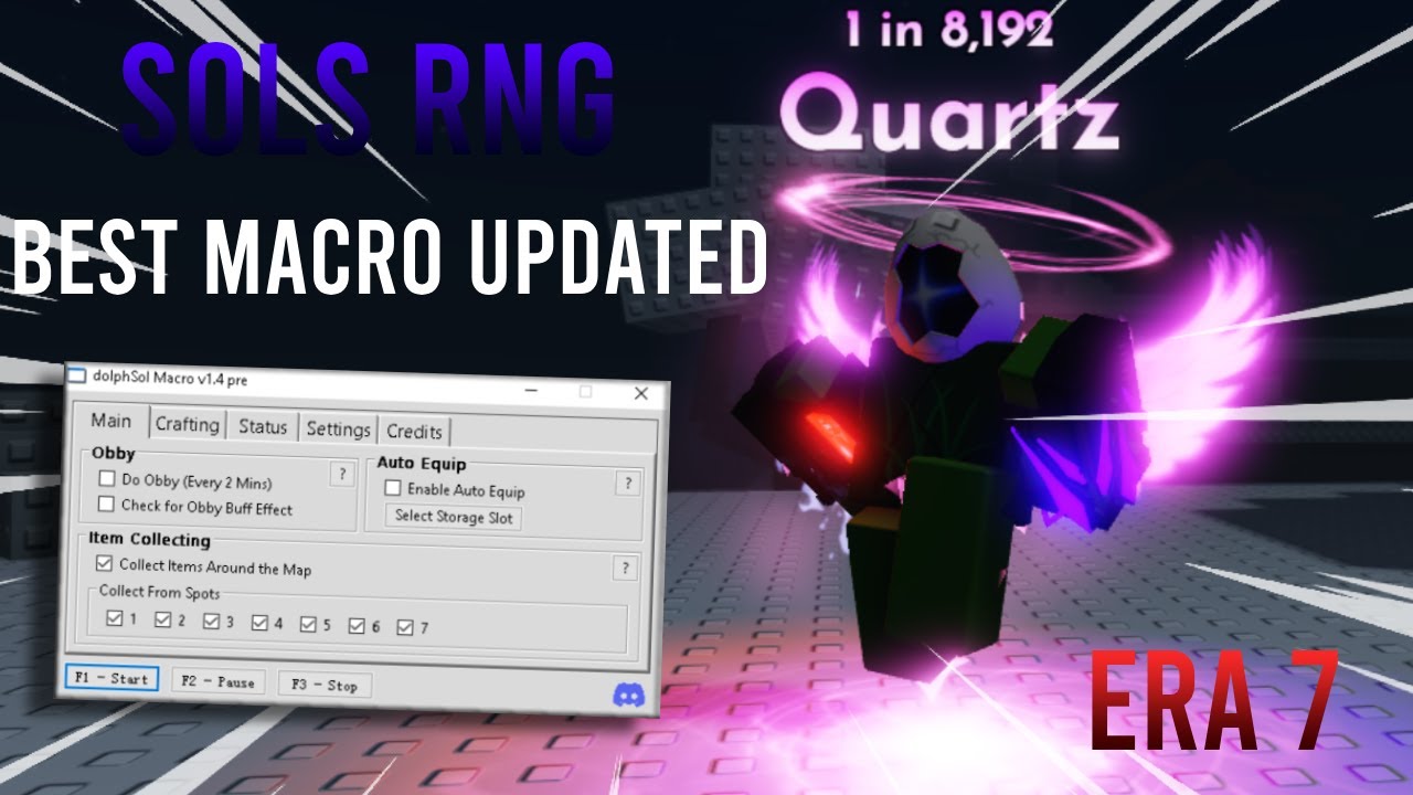 The New BEST MACRO For SOLS RNG ERA 7! (Dolph Macro) - YouTube