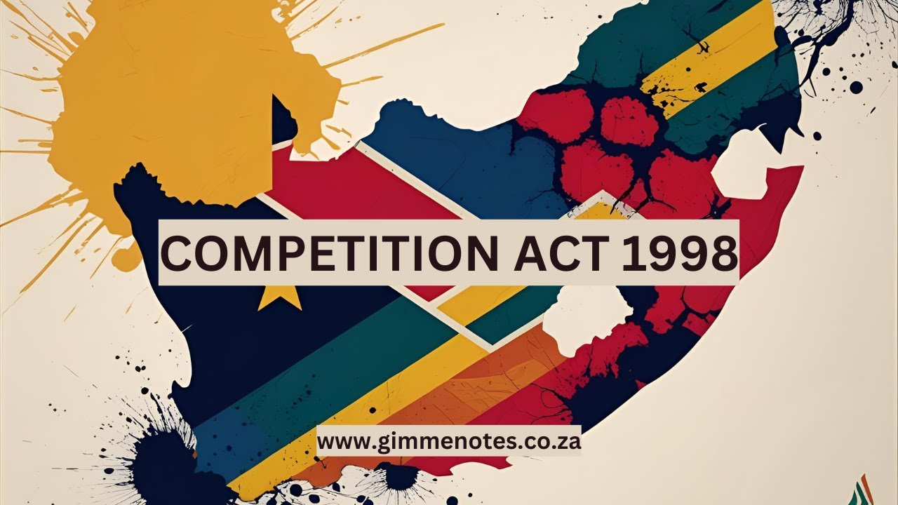 Competition Act 1998: Regulating Markets & Preventing Anti-Competitive ...