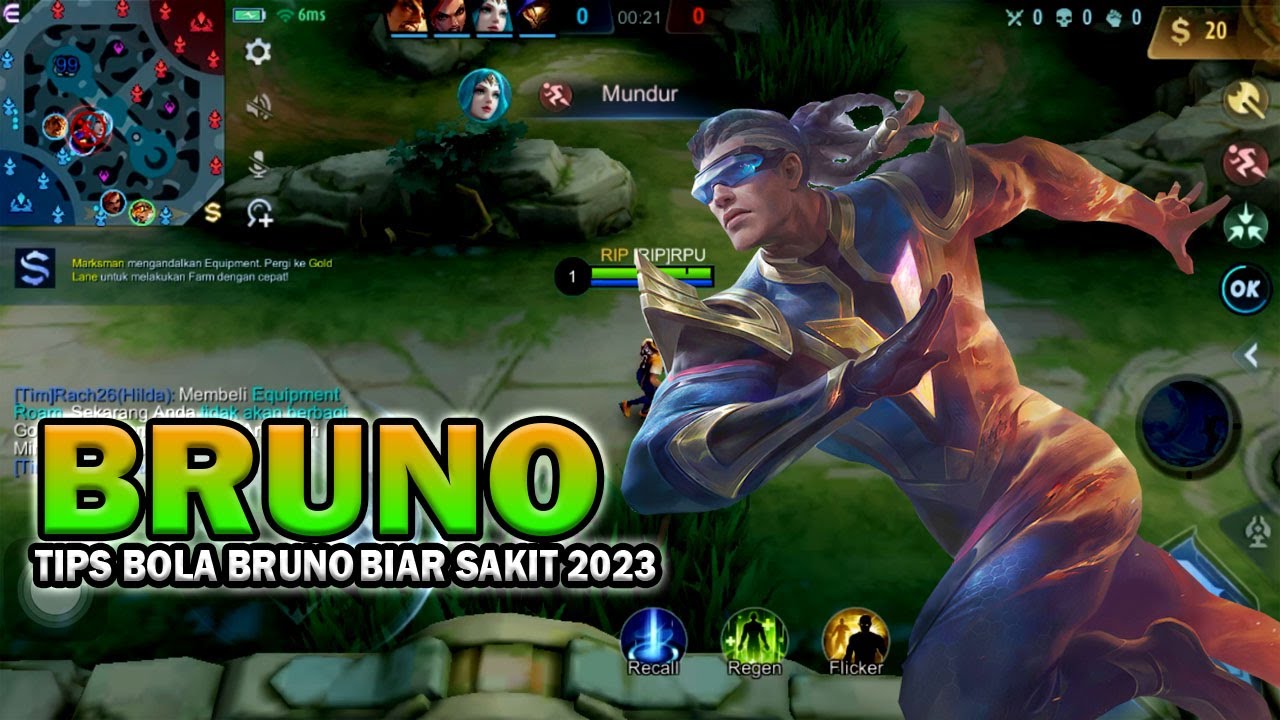 CARA MAIN BRUNO TERBARU EMBLEM BRUNO & BUILD BRUNO TERSAKIT 2023 ...