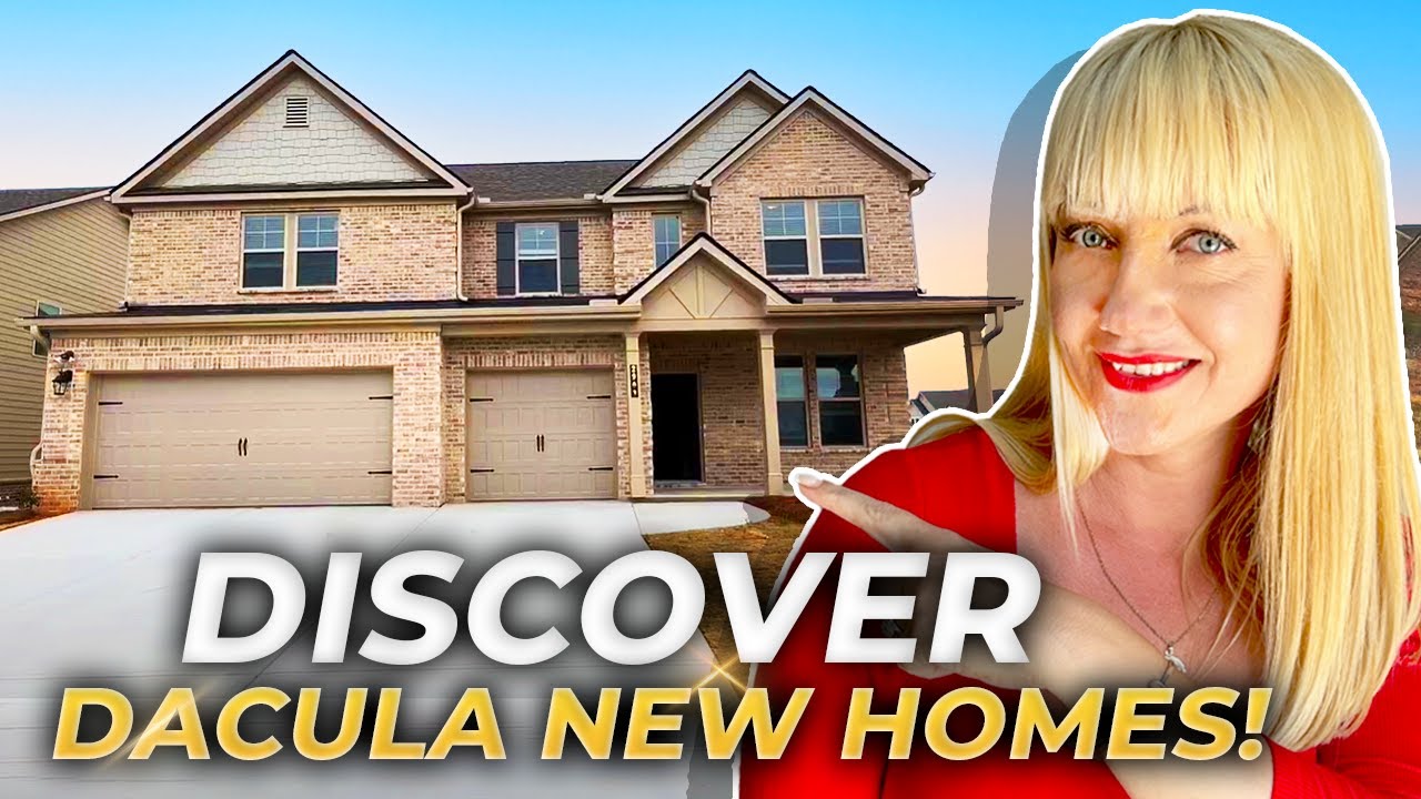 UNVEILING Dacula Georgia: New Construction Homes In Adagio By DRB Homes ...