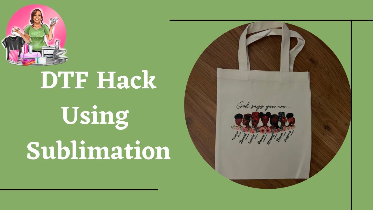 DTF Sublimation Hack - YouTube