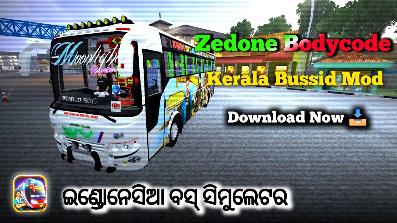 Zedone Bodycode v1Bussid Mod || କେମିତି Add କରିବେ || New Zedone Bus Mod ...