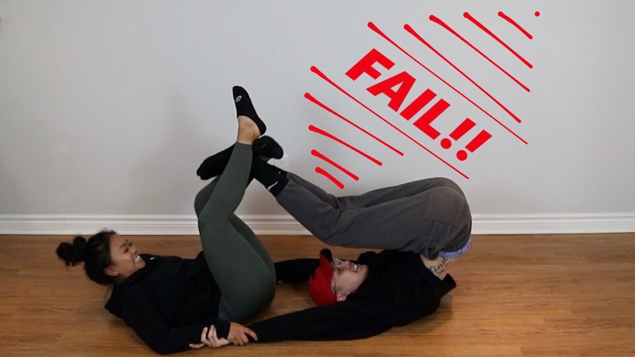 YOGA CHALLENGE- FAIL || fitness - YouTube