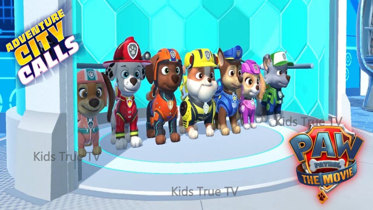 PAW Patrol The Movie: Adventure City Calls - New Rescue Pups Mission ...