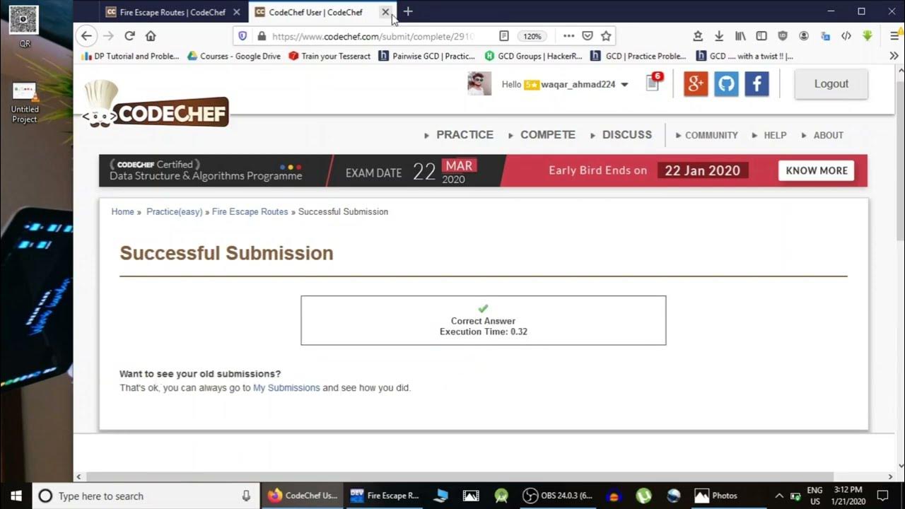 L07.1 : Practice Problem 5 | Graph Theory Part 1 | CodeNCode - YouTube